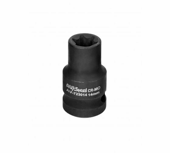 Головка ударная 1/2" Е-типа E14 "AV Steel"