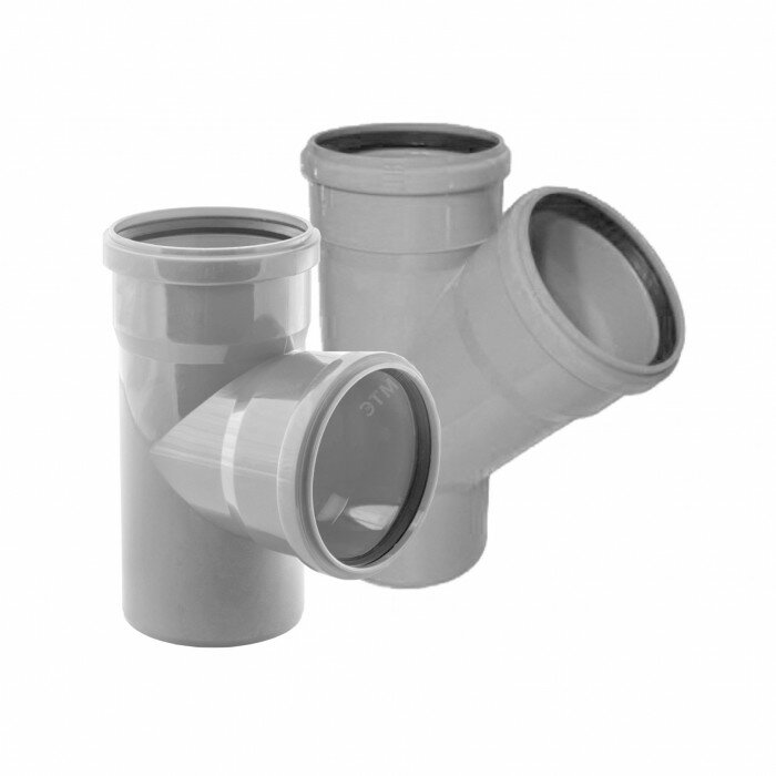 Тройник 45 град 110-50 вн. канализ.(30) 22110050К-0030 VALFEX (Артикул: 4100008711)