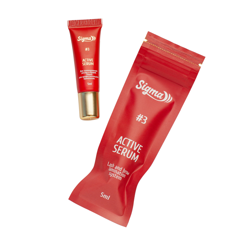 Состав Sigma #3 MULTI ACTIVE для ламинирования ресниц, 5 мл