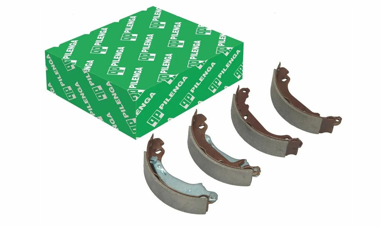 Колодки торм. бар. RENAULT LOGAN/CLIO (180x42) торм. система BENDIX
