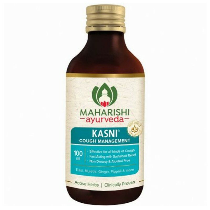 Касни сироп марки Махариши Аюрведа (Kasni syrup Maharishi Ayurveda), 100 мл