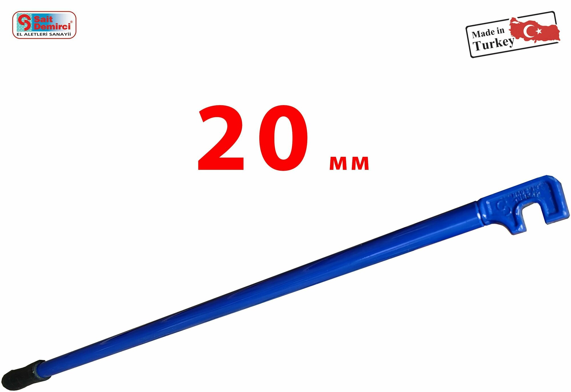 Ручной ключ для гибки арматуры 20 мм - Sait Demirci - Турция