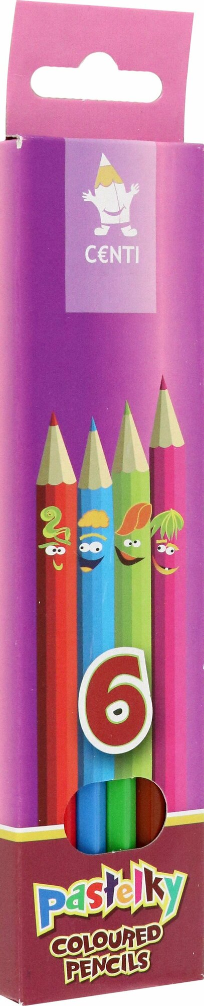 Набор карандашей 6 цветов Centi
