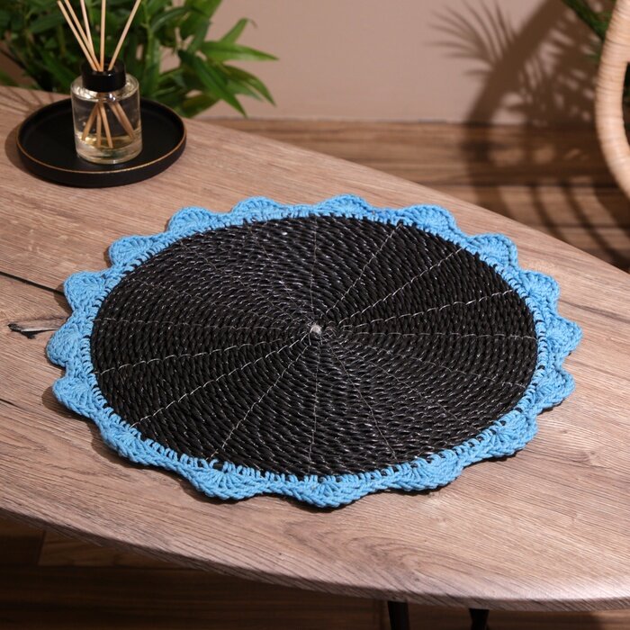 Салфетка сервировочная, 38 см, круглая