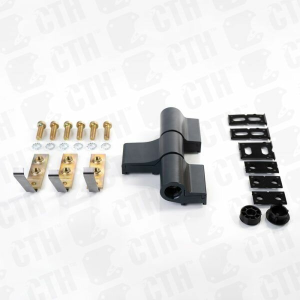 Петля дверная Сатурн СТН-0611.10_Б(белый RAL 9016)