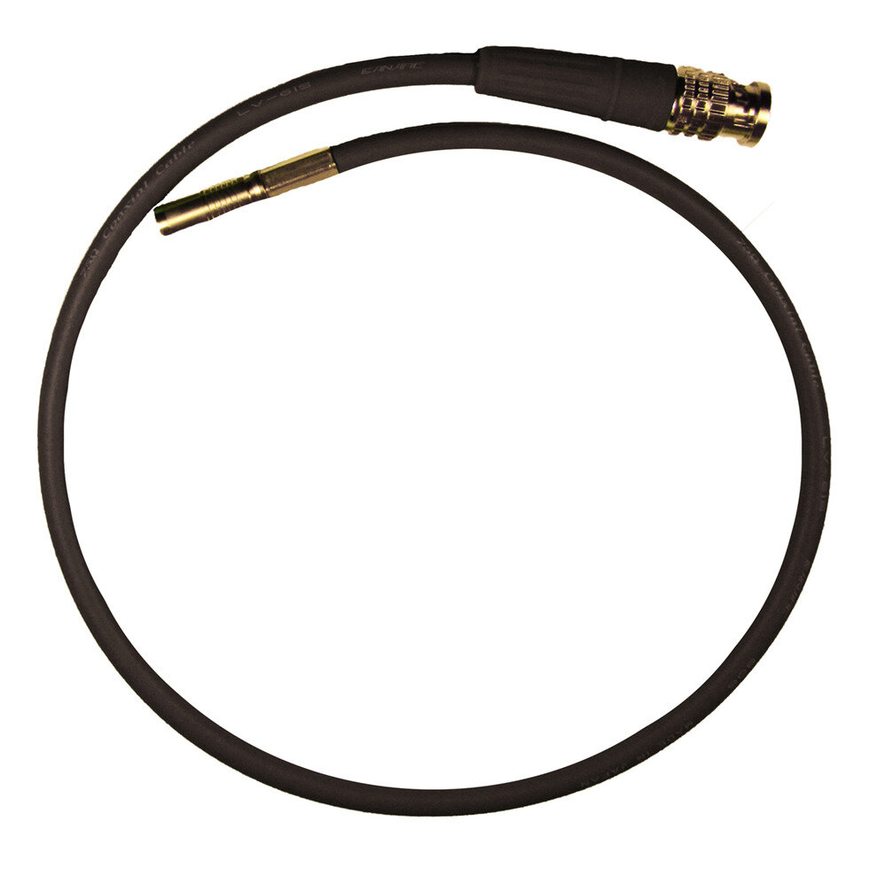 Кабель коаксиальный DIN - BNC GS-PRO 12G SDI DIN1.0/2.3-BNC F black 3.0m