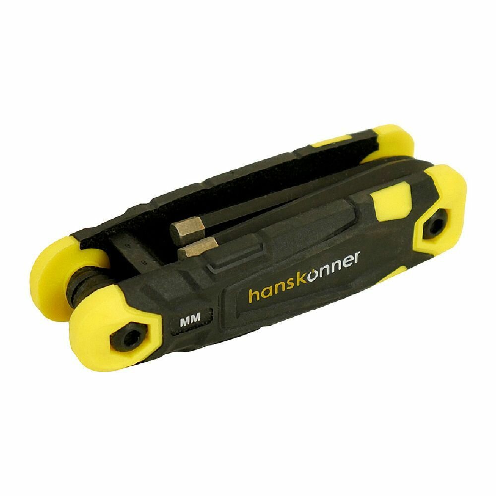 Ключи шестигранные набор, 1, 5-8 мм, 8 шт, S2 складные Hanskonner HK1045-04-8H