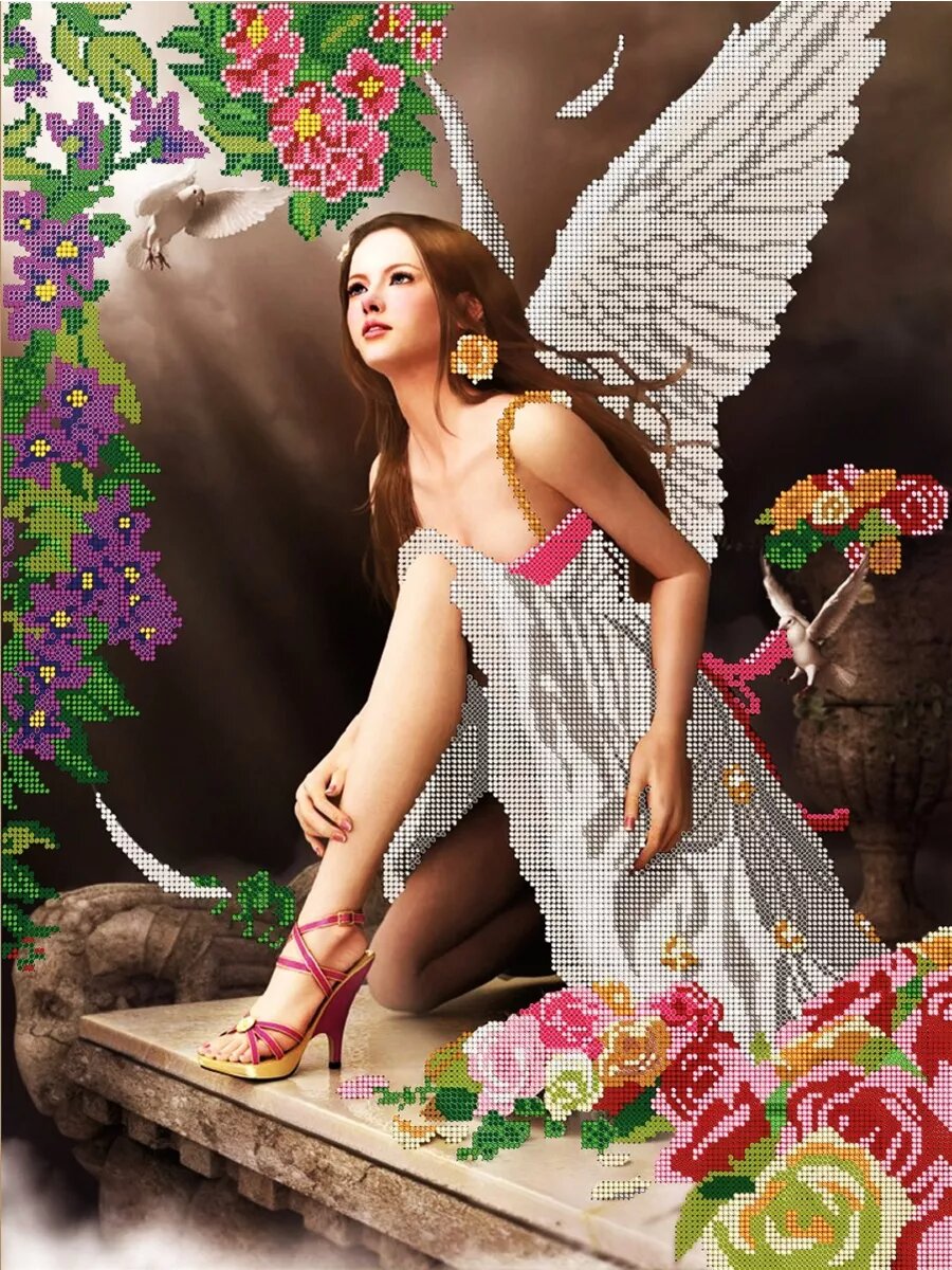 Набор для вышивания бисером 38*48 см