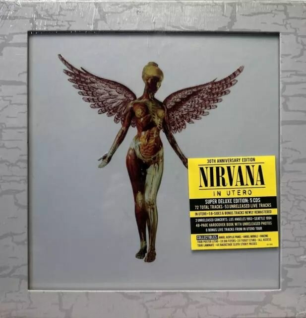 Nirvana - In Utero Super Deluxe Box 8LP Бокс Винил