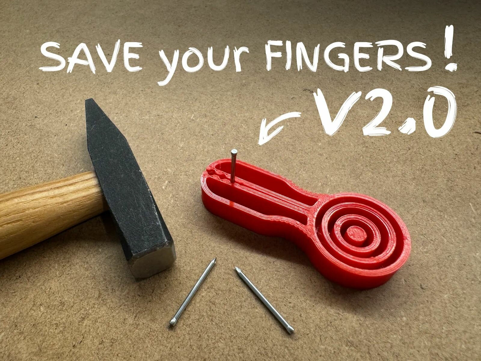 Держатель для маленьких модельных гвоздей под разными углами