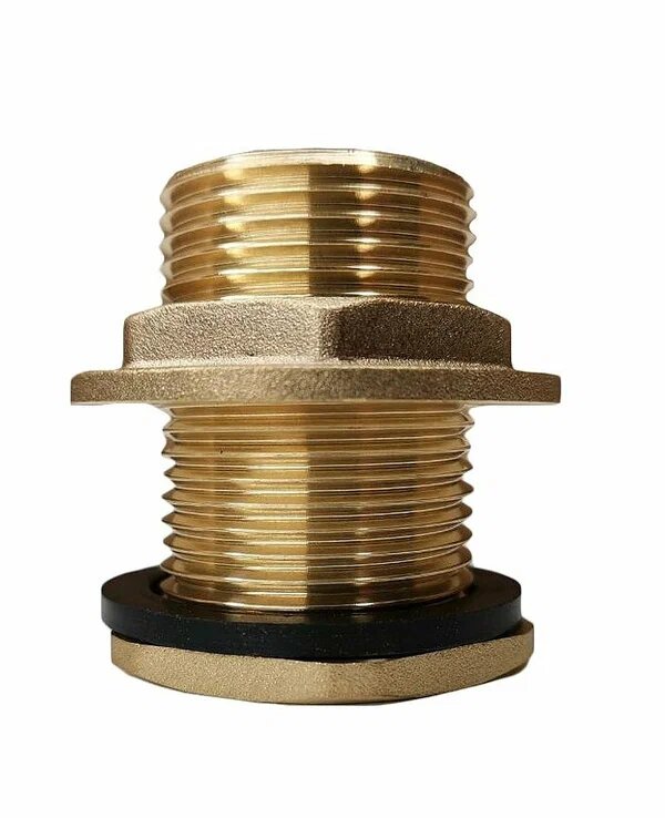 Врезка в бочку 1/2" Vieir латунь, штуцер-отвод в бак