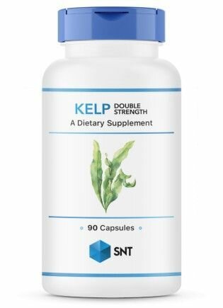 SNT Kelp Double Strenght келп двойная сила 648мг для щитовидной железы, 90 капсул
