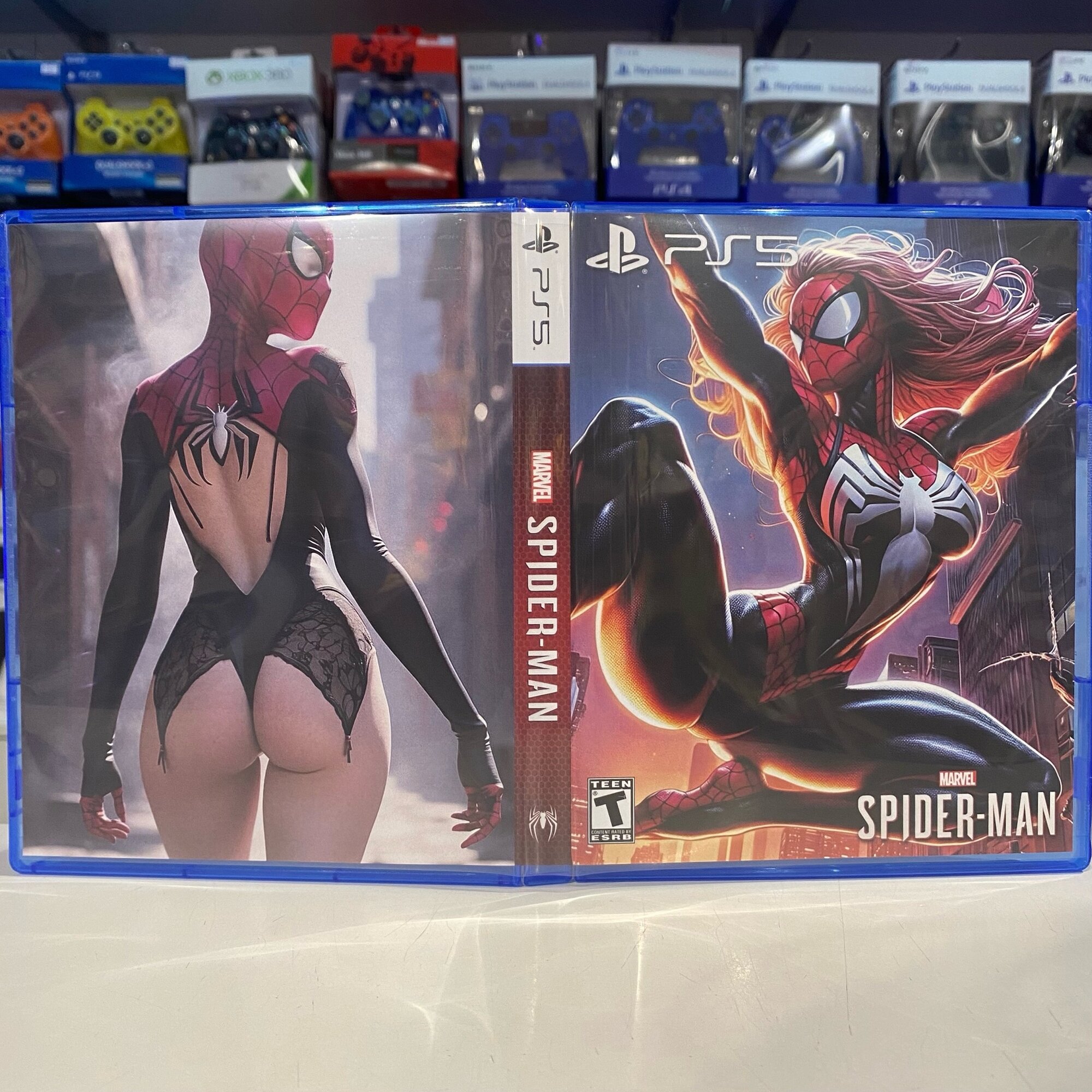 Эксклюзивная обложка PS5 для Spider Man / Человек паук №35