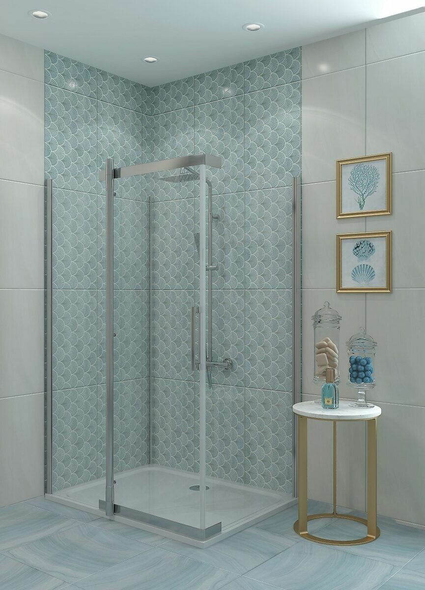 Душевое ограждение без поддона EVA GOLD JY053 120х80