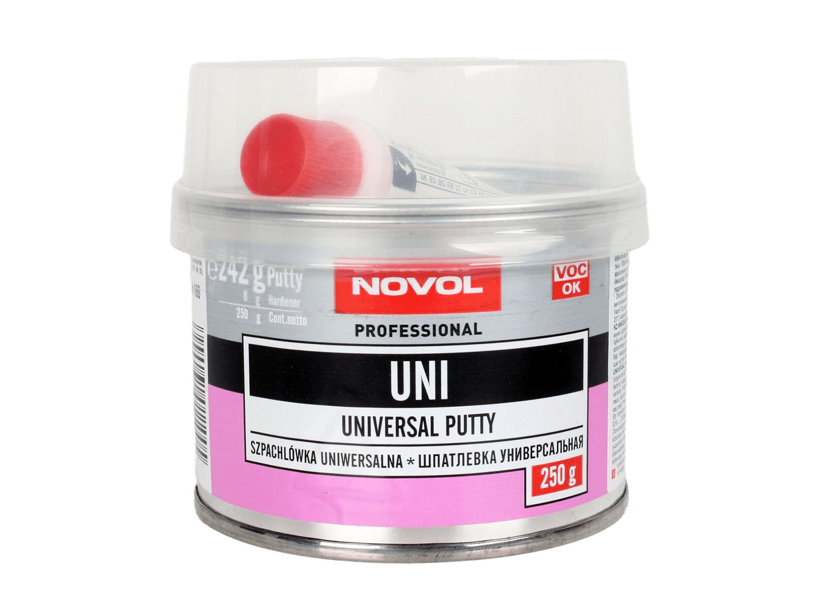 Шпатлевка NOVOL UNI 0.25кг