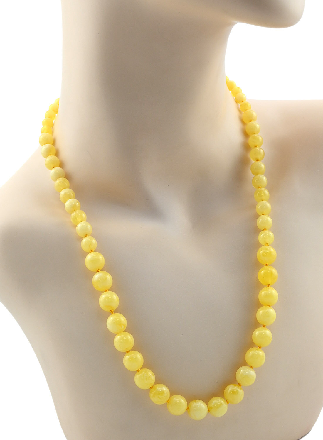 Колье, янтарь