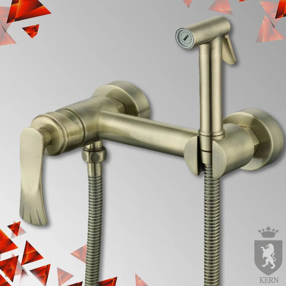 Смеситель для биде Kern 4060 Bronze