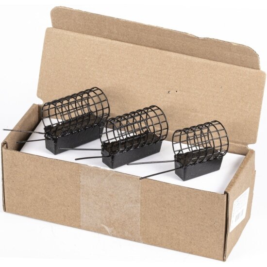 Набор металлических фидерных кормушек Feeder Concept FC M1 течение/таракан 80г 100г 120г 3шт.