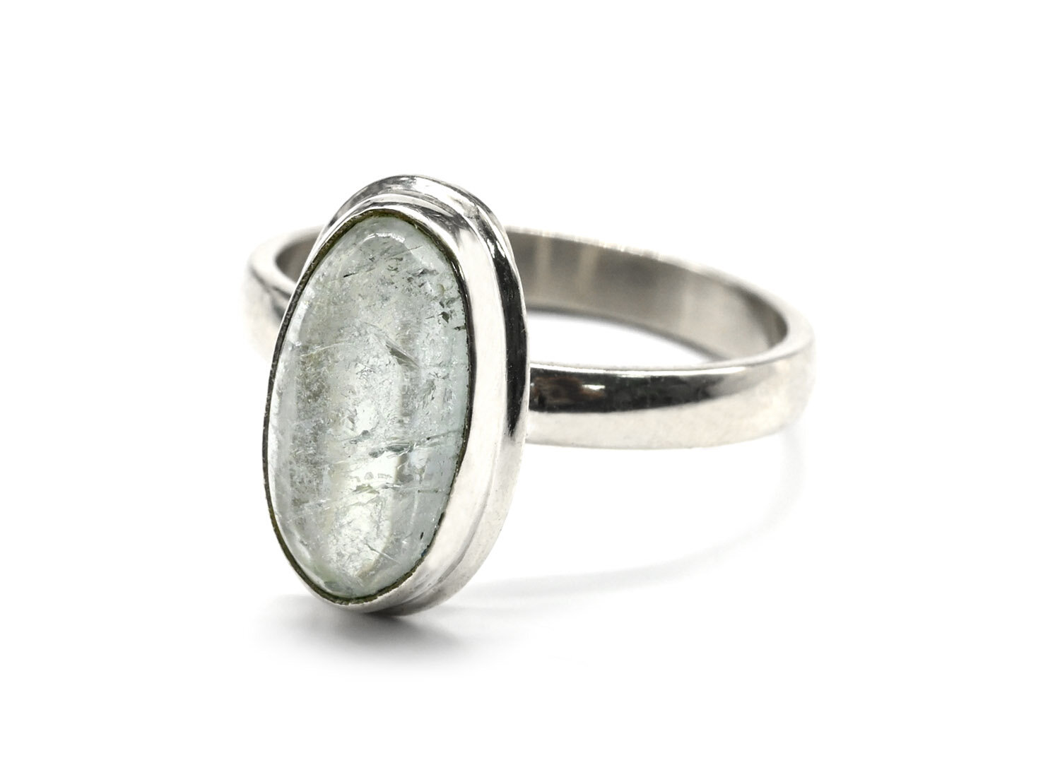 Кольцо, аквамарин