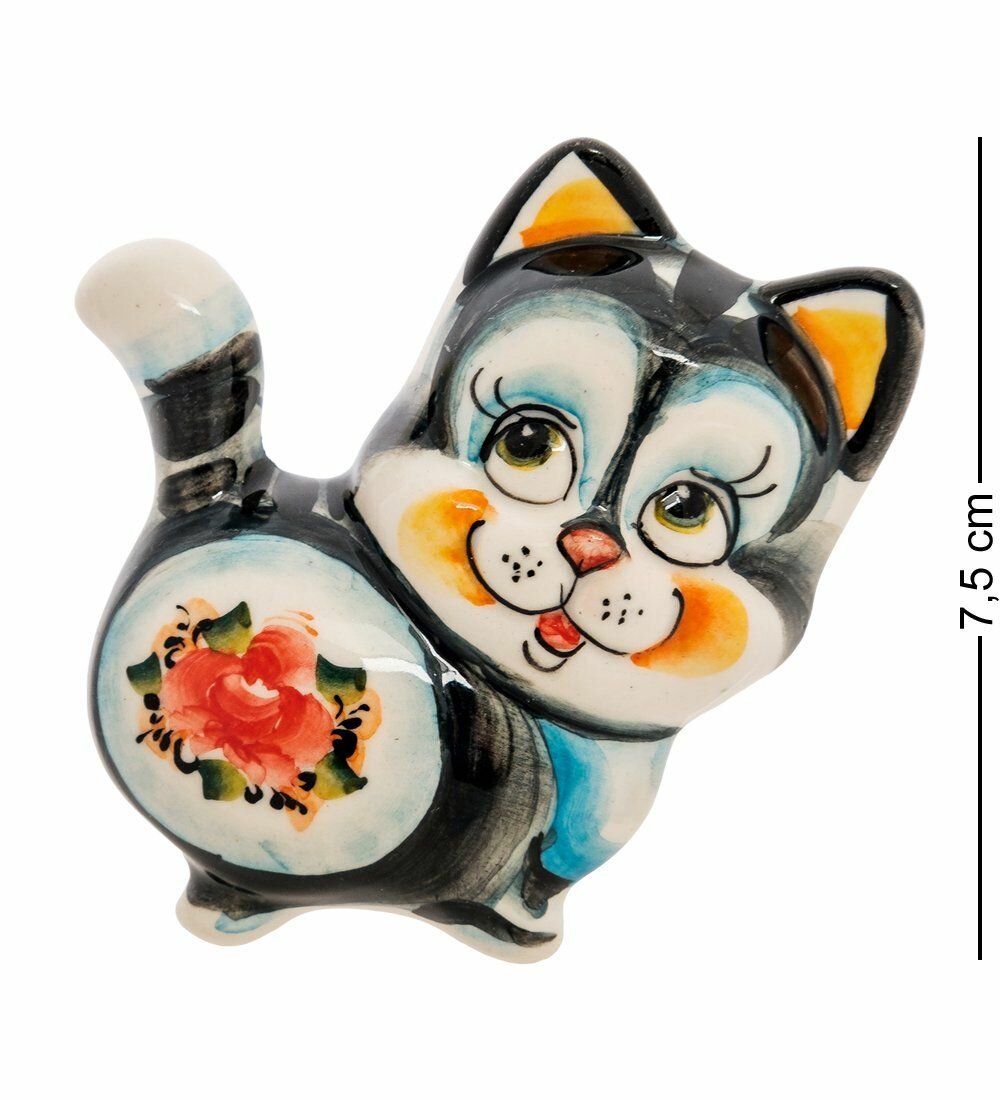 Магнит 'Кот-Фантик' цв.