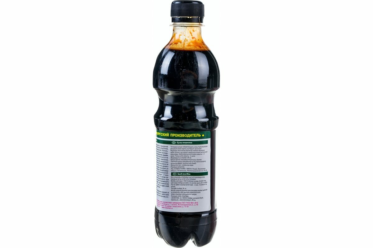 Новбытхим водная морилка дуб 0,5 л для тонирования древесины натурального цвета для древесины