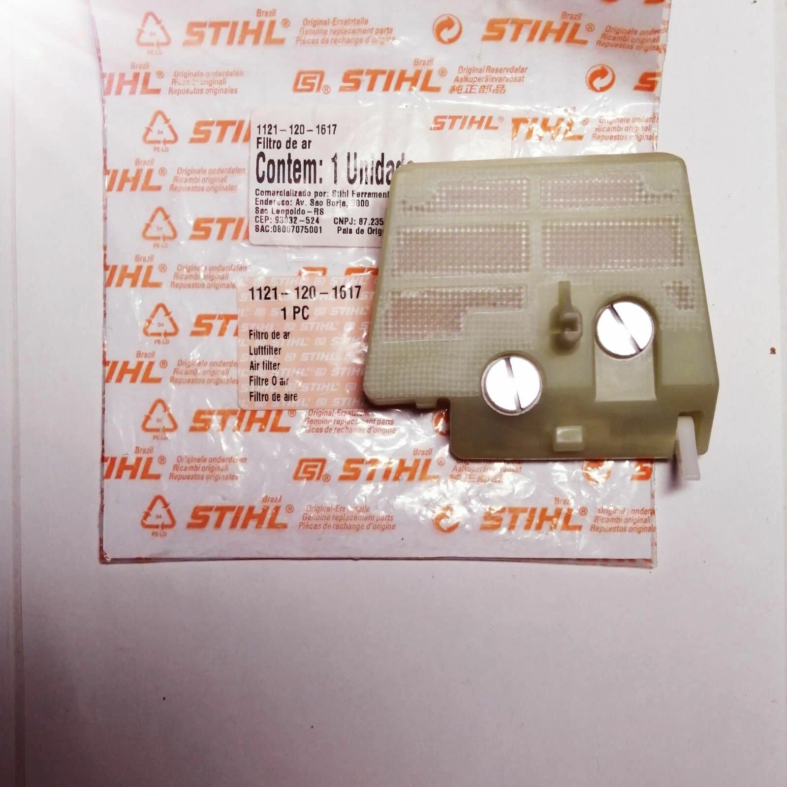 Фильтр воздушный нейлоновый для бензопилы Штиль MS 260 оригинал