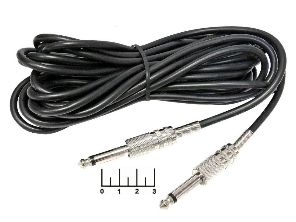 Шнур AUD 6.3-AUD 6.3 моно 7м металл Dayton (CP09-004)