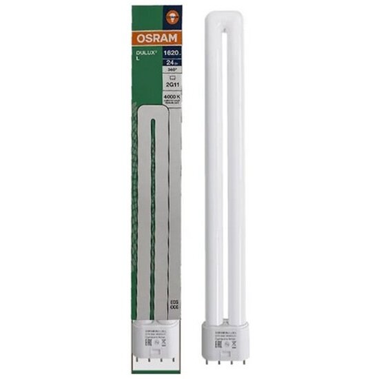 Лампа люминесцентная Ledvance-osram DULUX L 24W/21-840 2G11 L317 (холодный белый) - лампа OSRAM