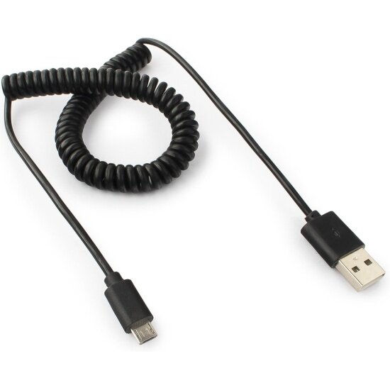 Кабель USB2.0 Cablexpert CC-mUSB2C-AMBM-6, AM/MicroUSB, витой, медь, Pro, 1.8м, черн, пакет