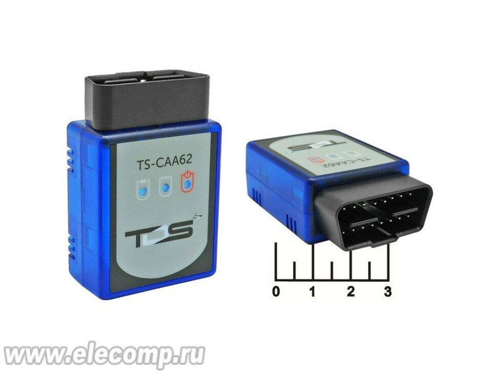 Адаптер OBD2 ELM 327 bluetooth 5.1 V1.5 TS-CAA62