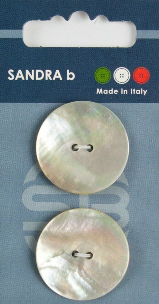#CARD036 Пуговицы Sandra 2 шт