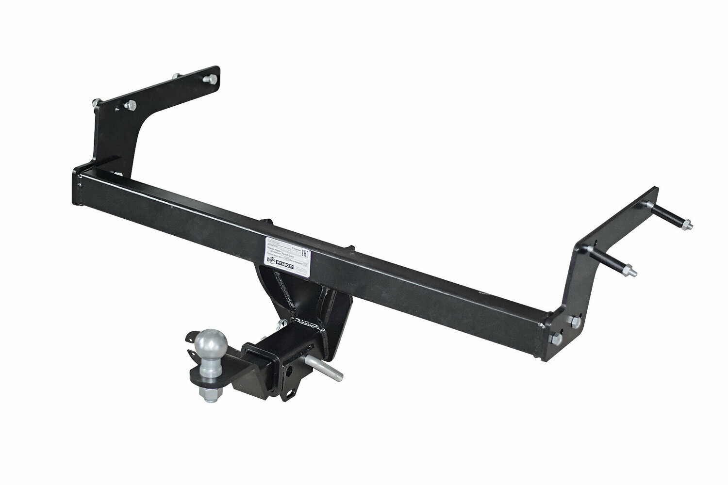 Фаркоп для Renault Duster 2012- /Kaptur 2016-/ NISSAN Terrano 2014-, американский квадрат (без электрики) (паспорт и сертификат) PTG. NTE-12-991122.00