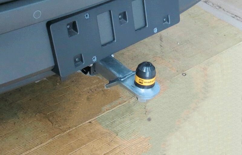 Фаркоп Motodor Haval H3 2024 - н. в (Оцинк. шар) арт.93117-E