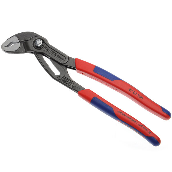 Ключ-клещи "Cobra" Knipex KN-8702250 переставной сантехническ для труб L=250мм Dmax 2"