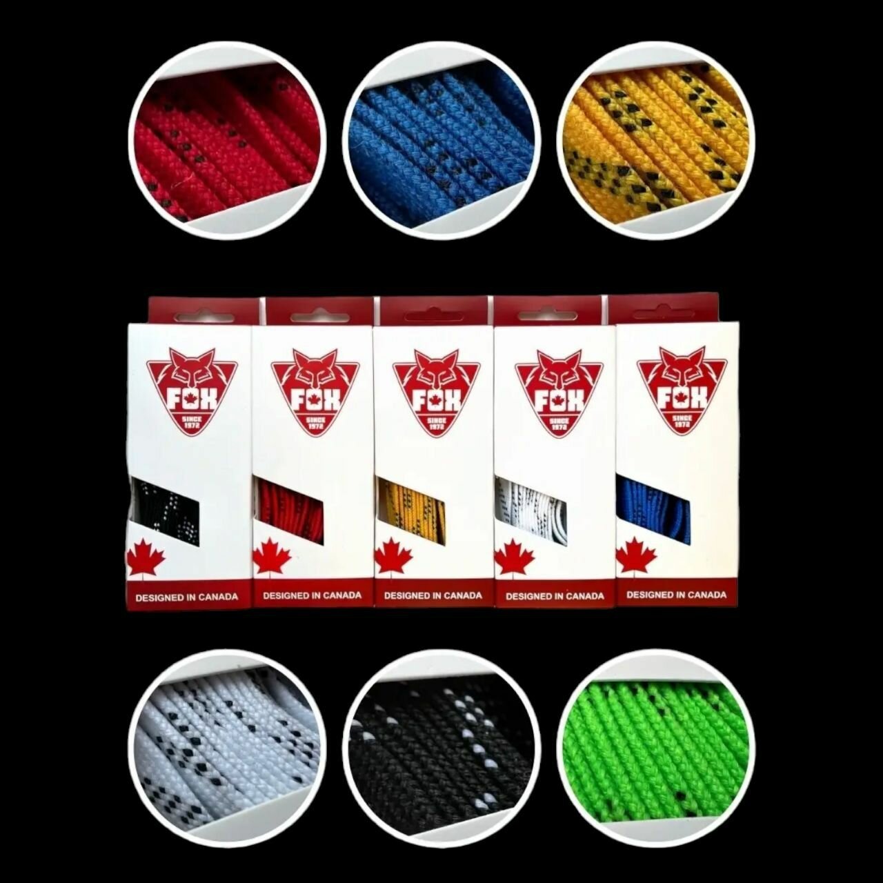 Шнурки 243 FOX White