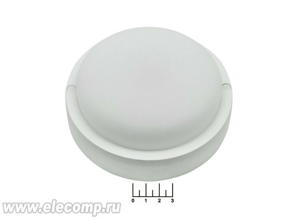 Светильник светодиодный 220V 10W 6500K со светоакустическим датчиком 140*60 (-20.+55C) IP65 Leek