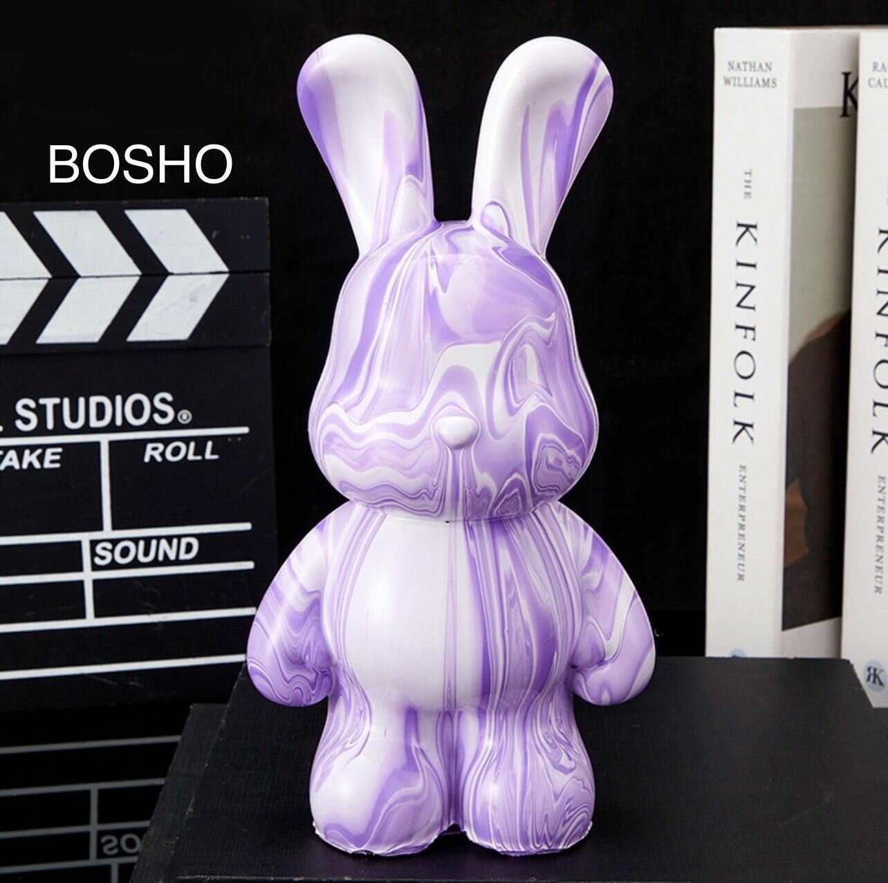 Подарочный набор Fluid Art зайка BOSHO сделай сам 23 см. Сделай сам своего BEARBRICK!