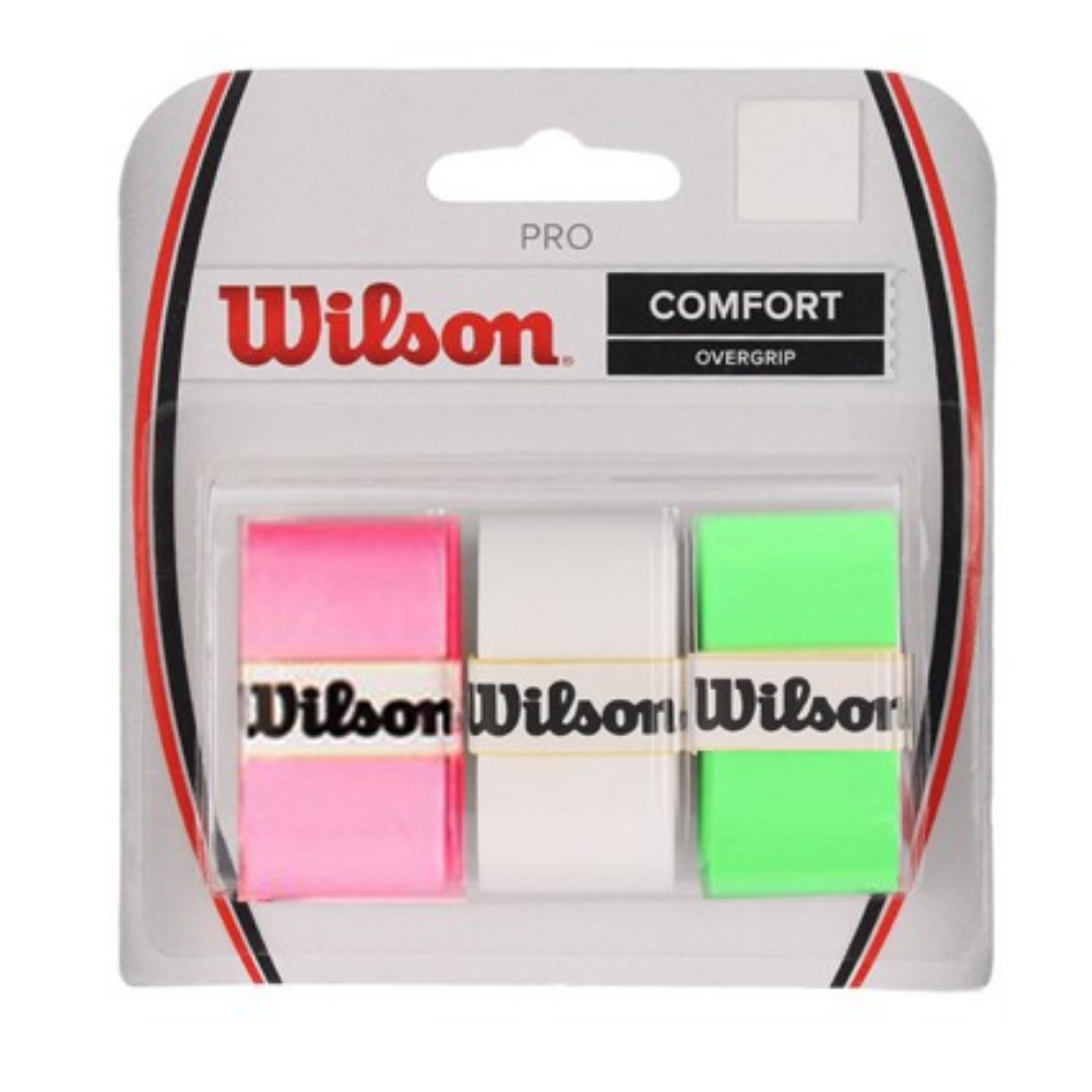 Намотка для ракетки Wilson PRO Comfort Overgrip Assorted (3шт) арт. WRZ401500