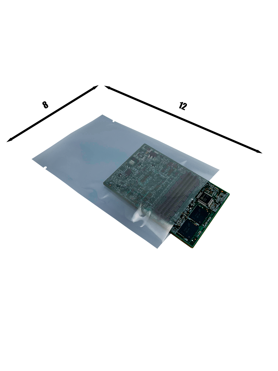 Антистатический пакет, размер 8x12 см, 30 шт в упаковке