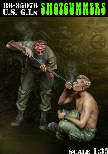 B6-35076 Bravo 6 Фигурка U.S. GIs "Shotgunners" Масштаб 1/35