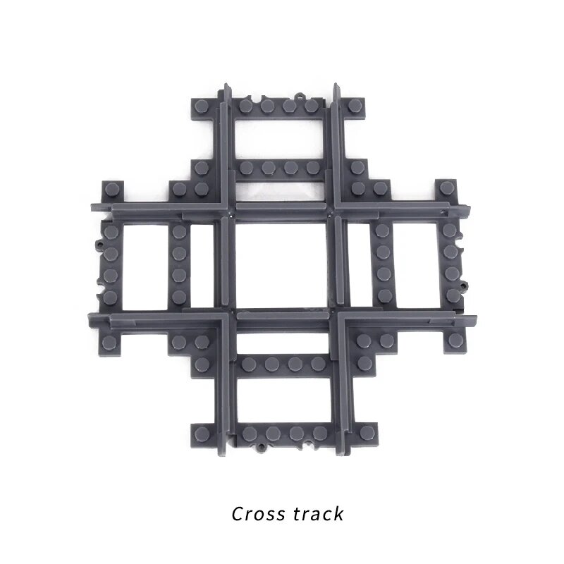 Черный Cross Track трек для железной дороги