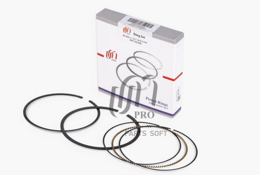 PR1706000 UMPRO Кольца поршневые STD Mitsubishi 4G63S d85.0 STD 1.2-1.2-2.0 (MN149594) на 1 цил. UM