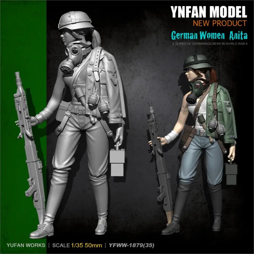 Набор для сборки модели солдата YUFAN MODEL 1/35