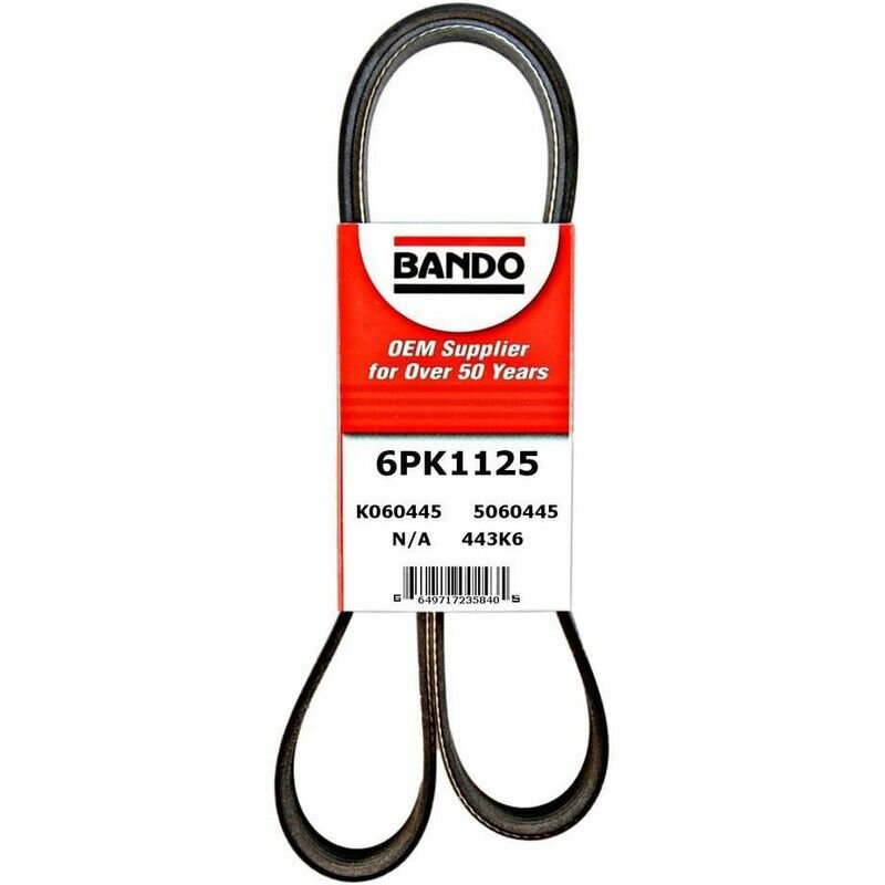 Ремень поликлиновой Bando 6PK1125, для а/м Volkswagen Polo, RENAULT Laguna, SEAT Toledo