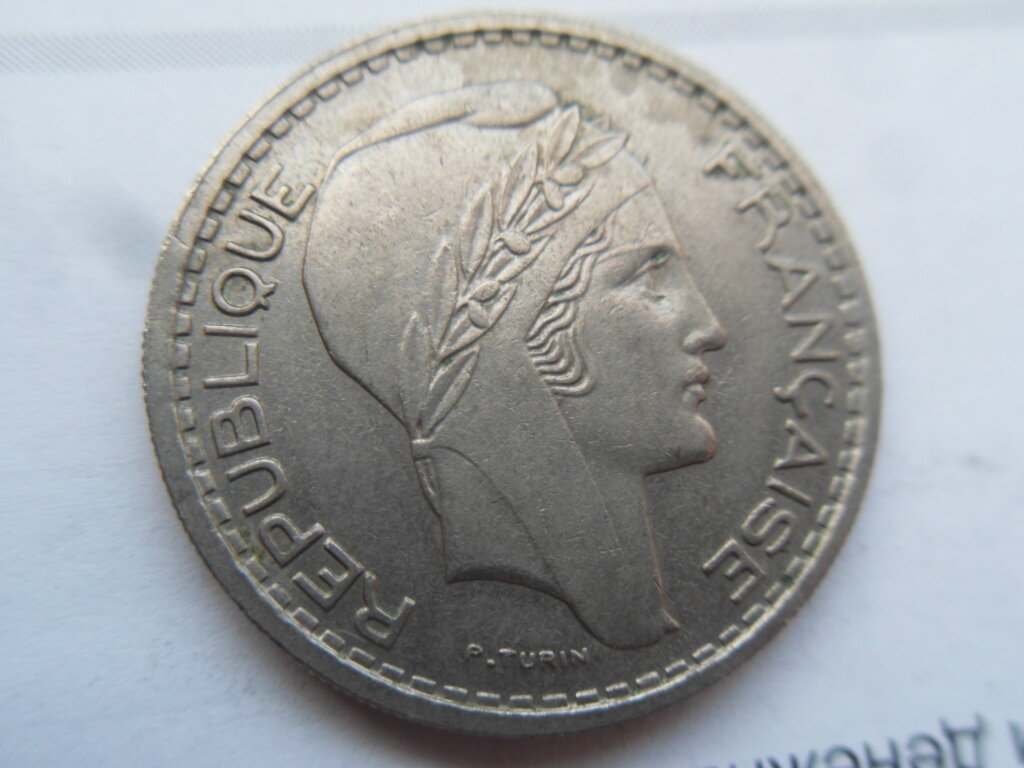 Франция 10 франков 1948
