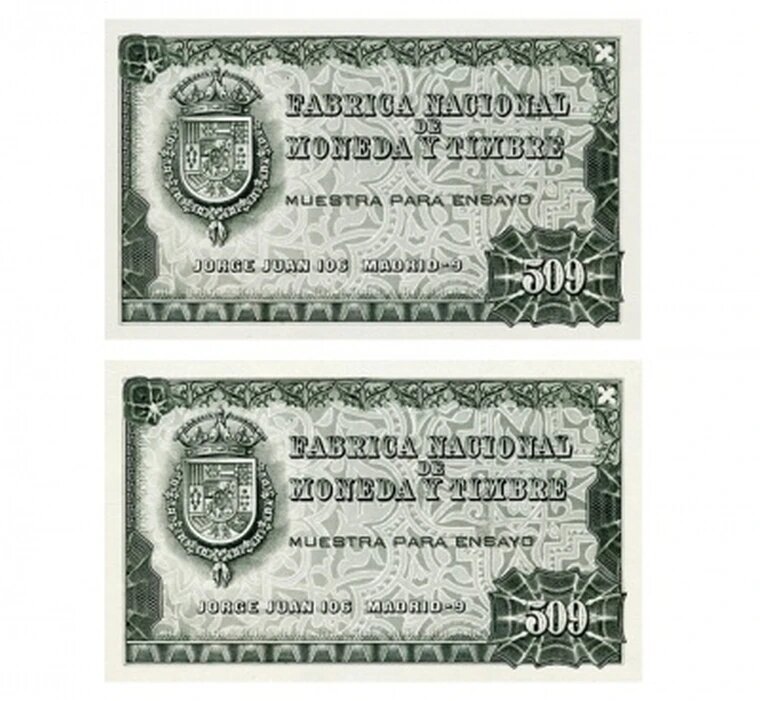 Тестовая банкнота Испании, Мадрид, сувенирная копия, банкноты и купюры редкие коллекционные