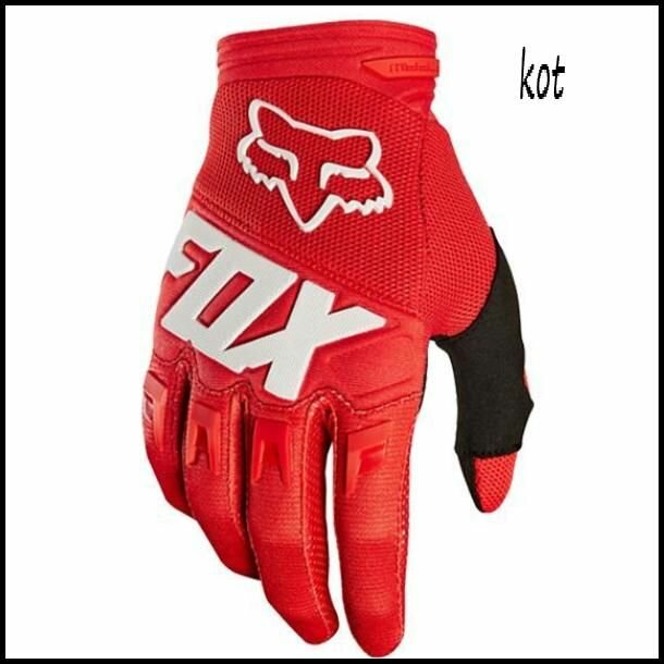 F0X мотокросс мотоцикл внедорожные перчатки на весь палец