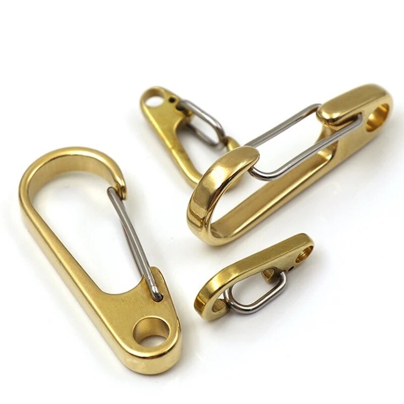 Латунный карабин CLOXY 33 мм, Brass
