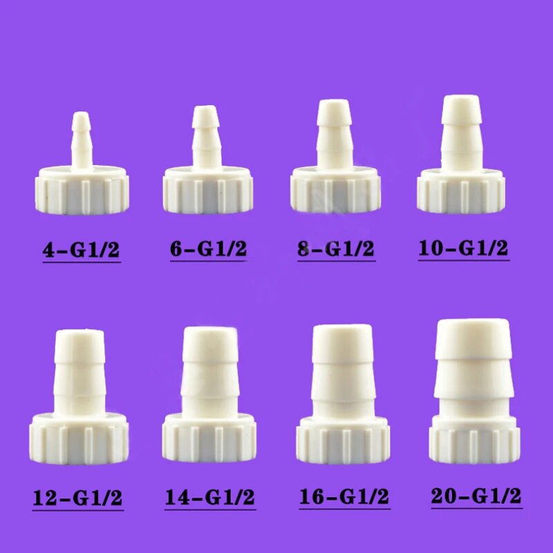 Пластиковый фитинг для труб Pagoda Barb 4-25 мм 3/8", 6mm