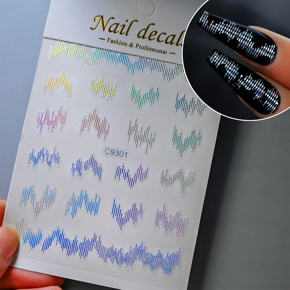 Наклейки на ногти MAFANAILS, Цвет: NKS293-01-25